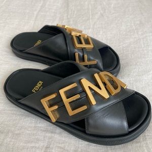 Fendi | Shoes | Fendigraphy Platform Slide Sandal | Poshmark